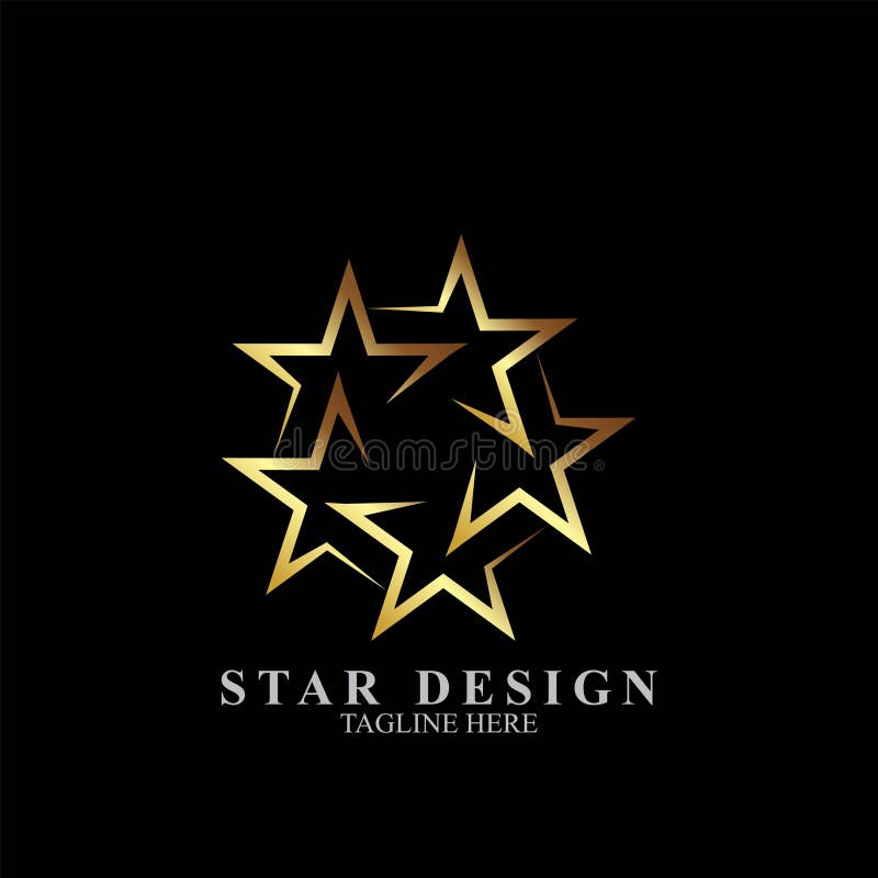 Premium star logo design stock illustration. Illustration of graphic ...