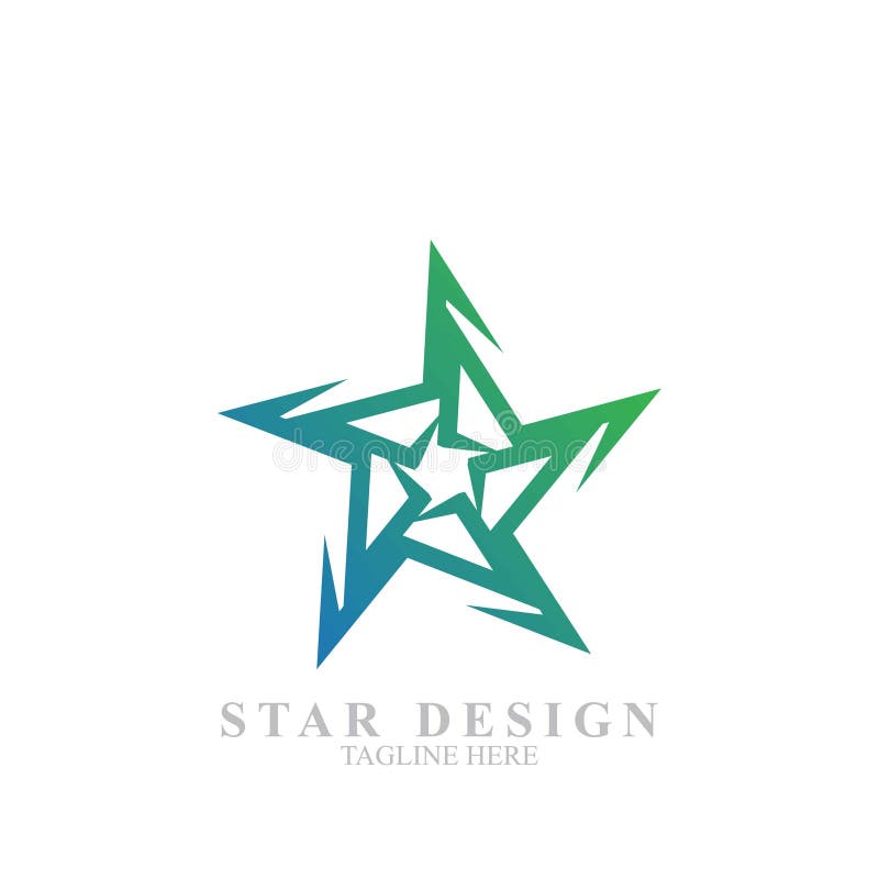 Premium star logo design stock vector. Illustration of circle - 182590812