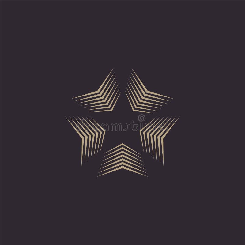 Premium star logo design stock vector. Illustration of emblem - 182597547