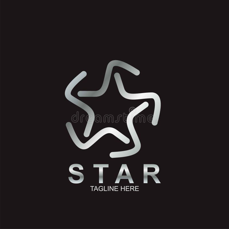 Premium star logo design stock vector. Illustration of badge - 182564124