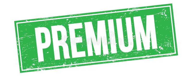 PREMIUM Text on Green Grungy Rectangle Stamp Stock Illustration ...