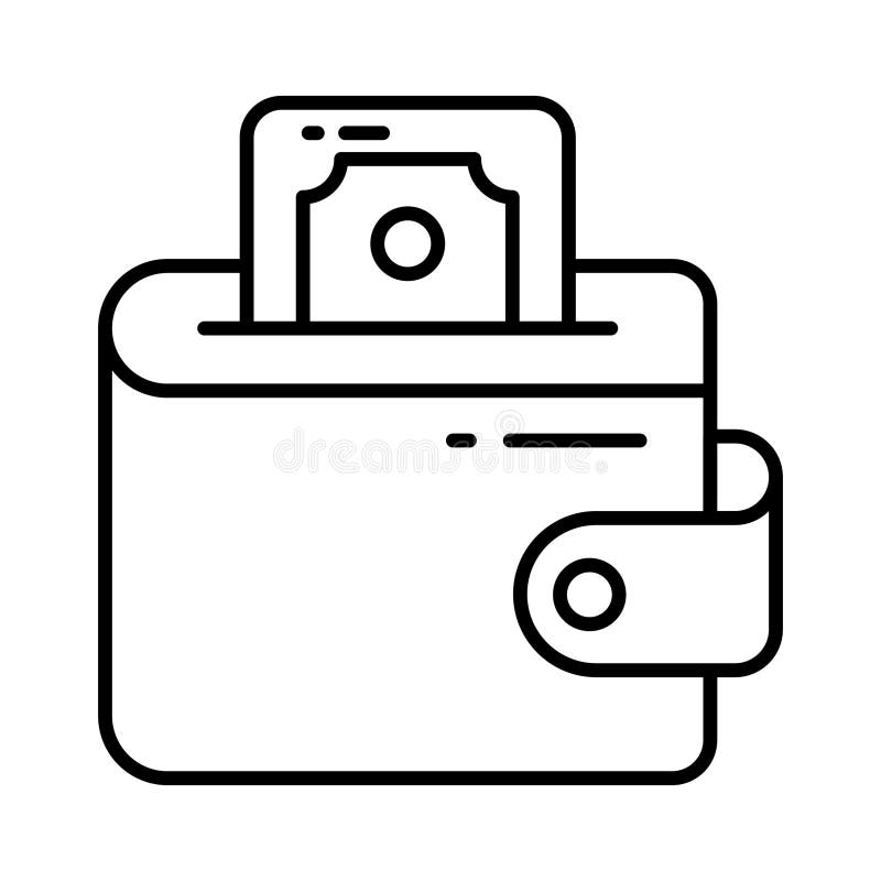 Premium Vector Design of Wallet, an Icon of Billfold Wallet, Money ...