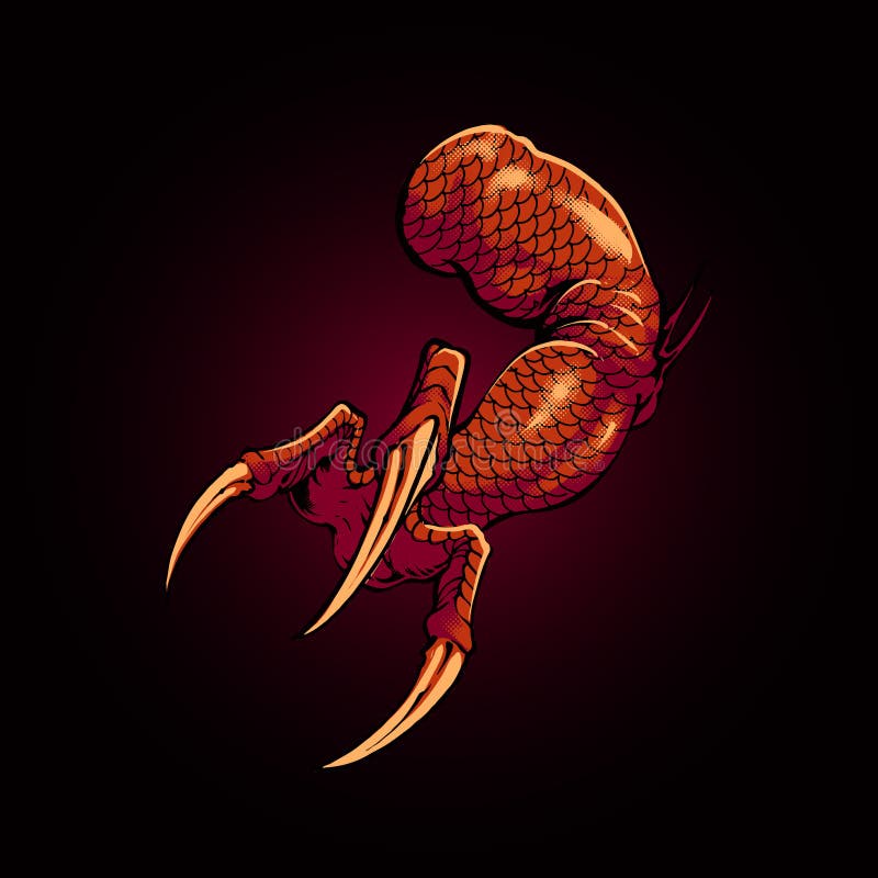 Premium Vector Dragon Hand Element Stock Vector - Illustration of ...