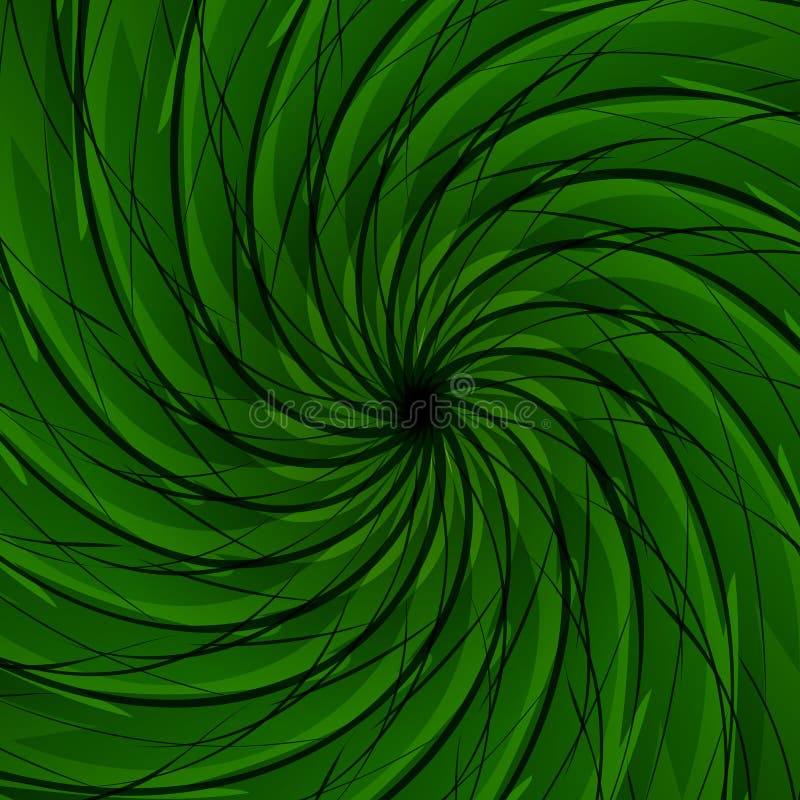 Premium Vector Vector Flat Design Green Swirl Background Illustration ...