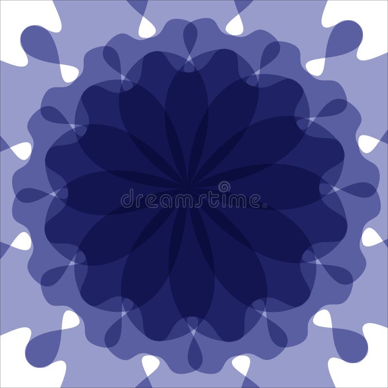 Premium Vector a Flower with a White Background and a Blue Flower in ...