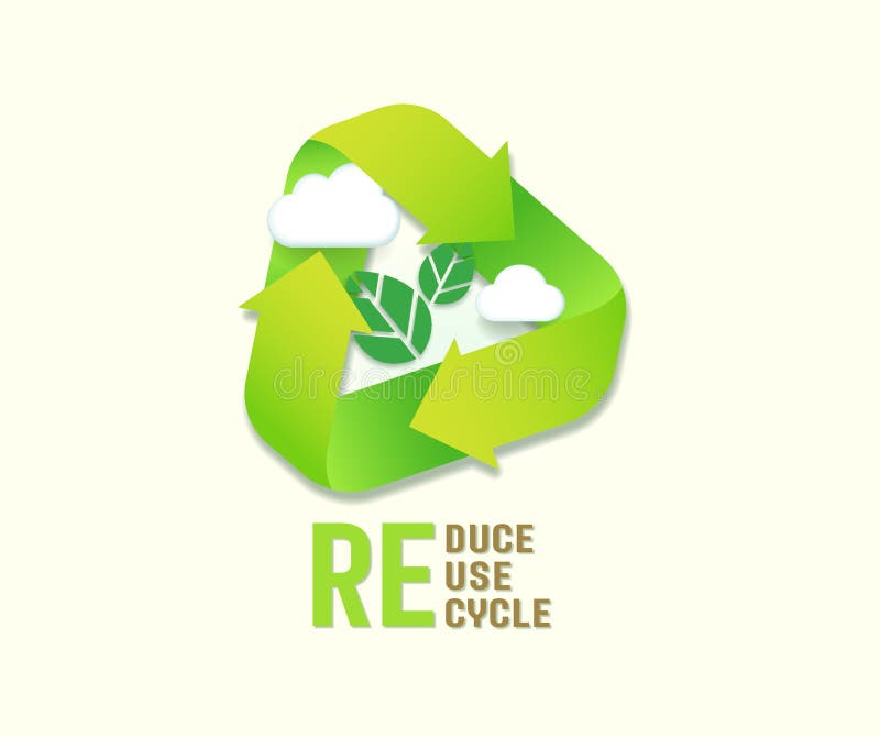 Premium Vector about Green Concept, Reduce, Reuse, Recycle. Template ...