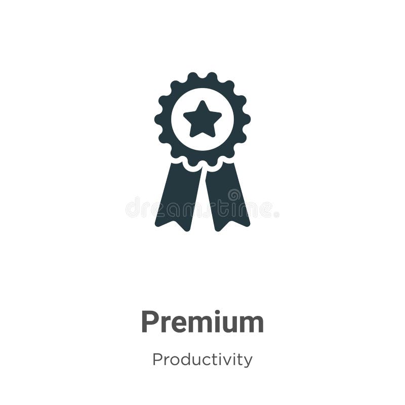 Premium Vector Icon on White Background. Flat Vector Premium Icon ...