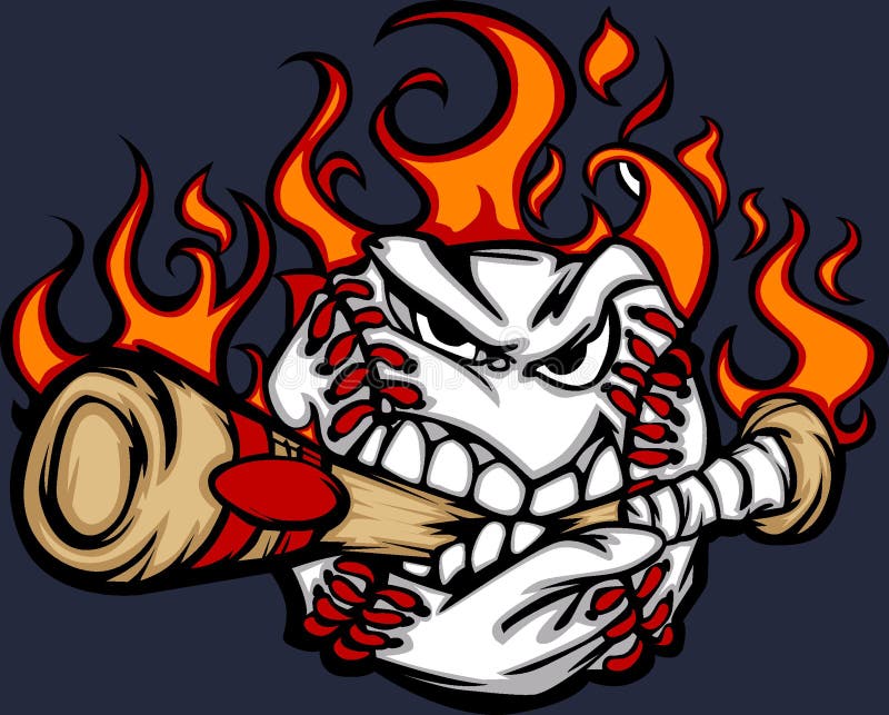 Death Fire Ball Logo Vector Illustration Instan Download Stock Vector ...