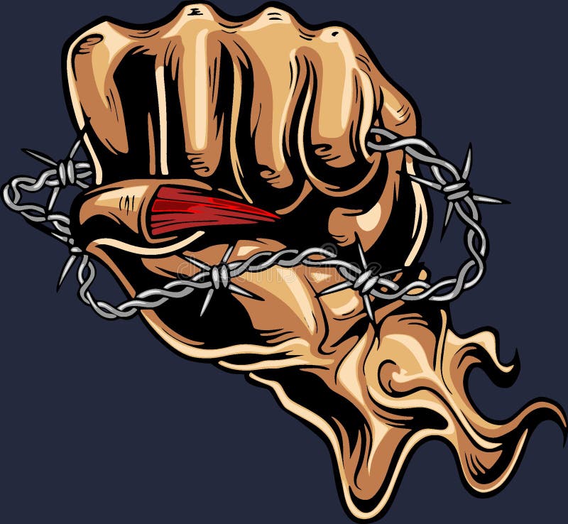 Hand Devil Vector Illustration Download Stock Vector - Illustration of ...