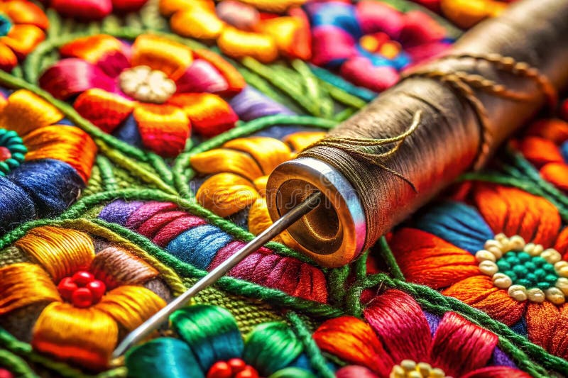 Premium Vector Illustration of a Needle and Thread Exquisite Design for ...