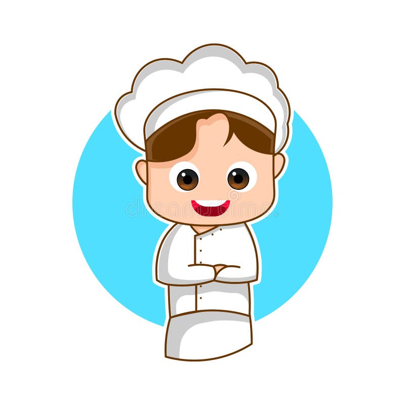 Premium Vector L Cute and Attractive Chef or Cook Character Design ...