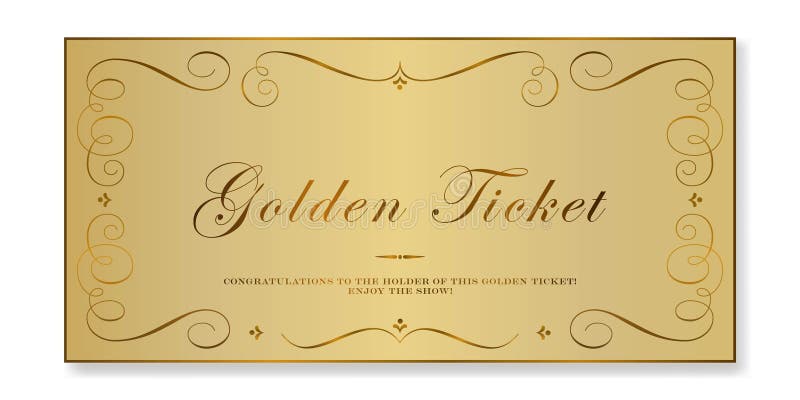 Premium Vector Ticket Template in Vintage Victorian Style Stock Vector ...