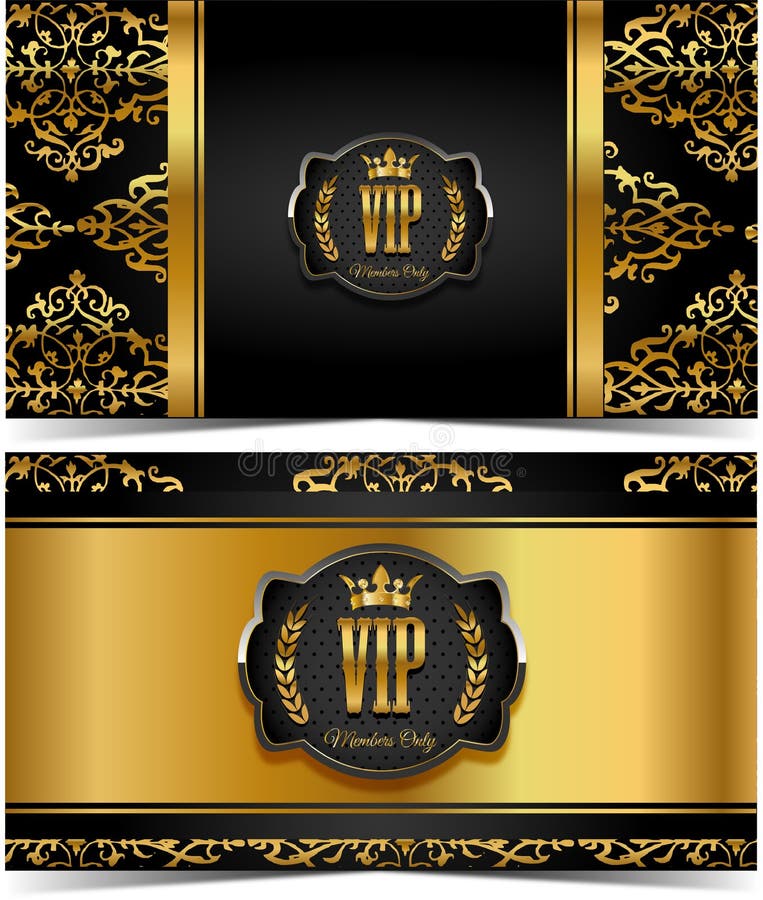 Premium vip card stock illustration. Illustration of jack - 102418846