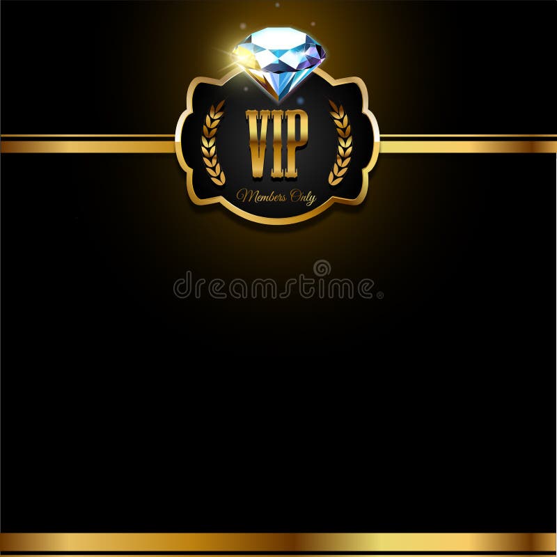 Premium vip card stock vector. Illustration of jacks - 36430285
