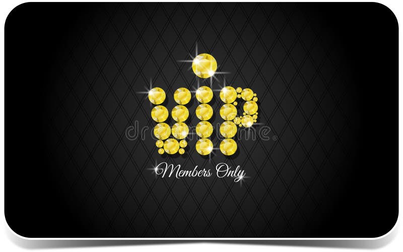 Premium vip card stock vector. Illustration of expensive - 36430287