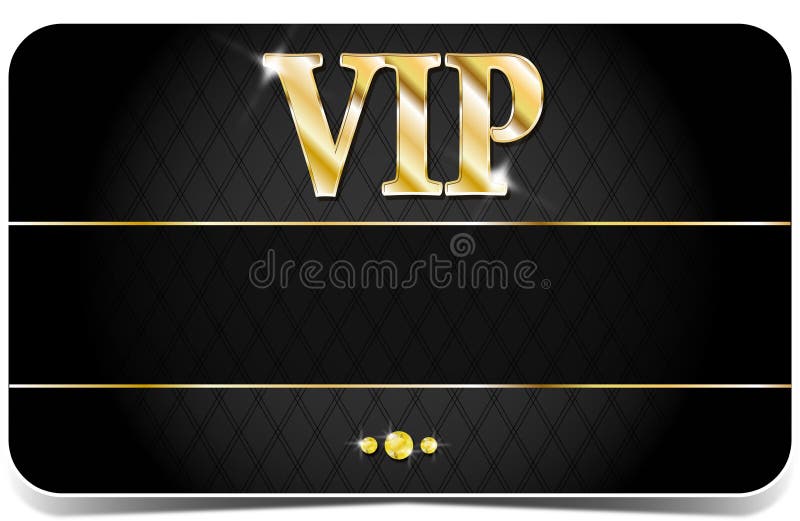 Premium vip card stock vector. Illustration of jacks - 36430285