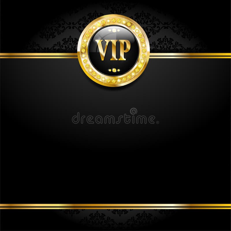Premium vip card stock vector. Illustration of aces, card - 36430289