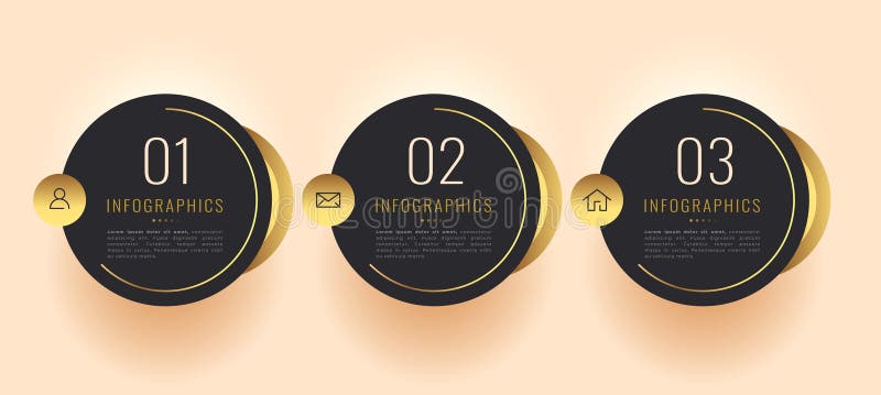 Premium Way To Display Business Data with 3 Step Infographic Banner ...