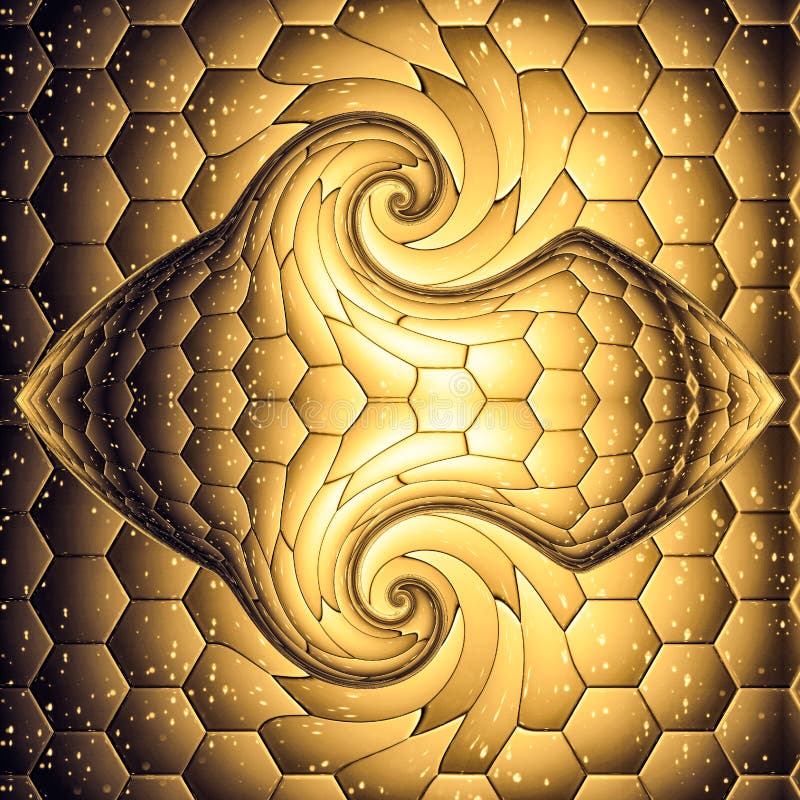 Premium Yellow Gold Abstract Art Background Stock Illustration ...