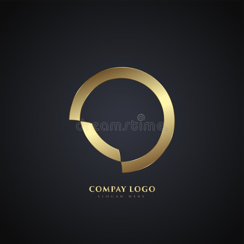 A Premuim Logo Vector, Luxury Company Logo Design, Gold Vector Logo ...