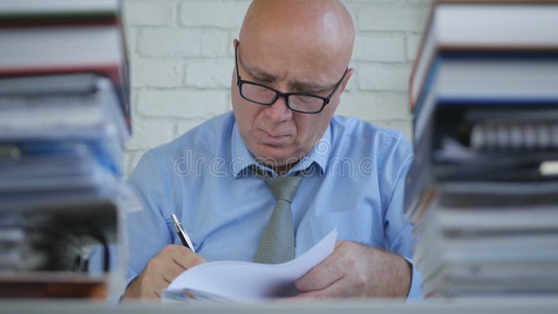 Preoccupied Businessman Image Thinking Worried To Business Problems ...