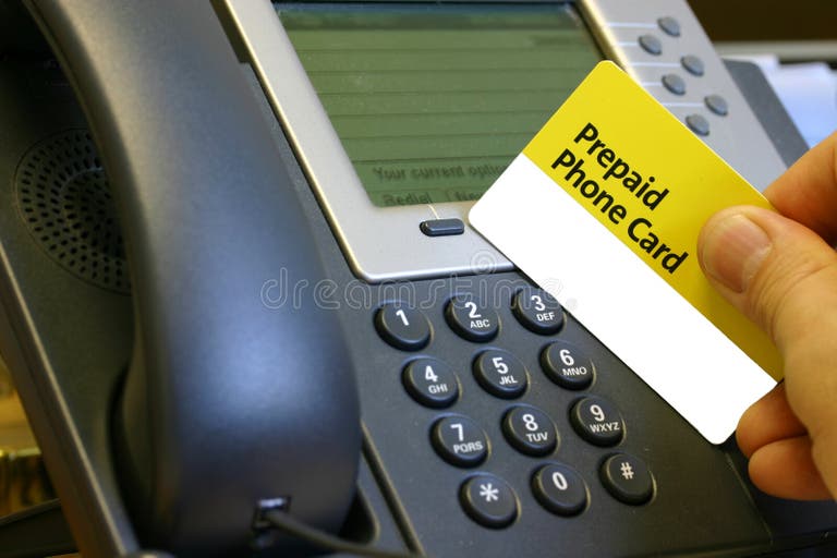 Prepaid phone card stock photo. Image of phone, communication - 4064832