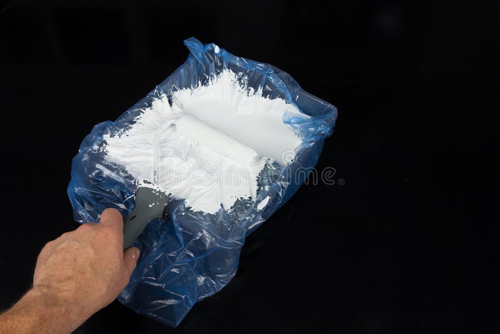 Prepairing to paint stock photo. Image of black, caucasian - 27256742