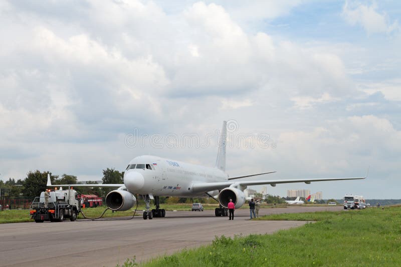 Preparation of Aircraft for Flight Editorial Image - Image of prepare ...