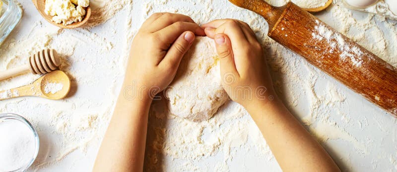 Preparation for Baking. Culinary Concept. Top View Stock Image - Image ...