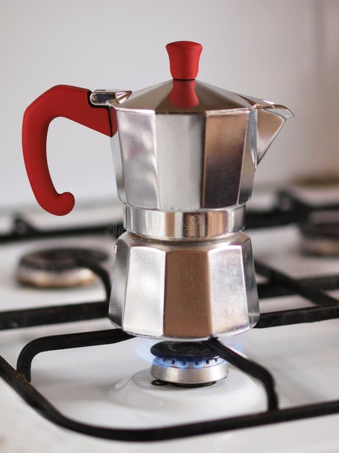 Preparation of coffee stock photo. Image of stovetop - 27224788