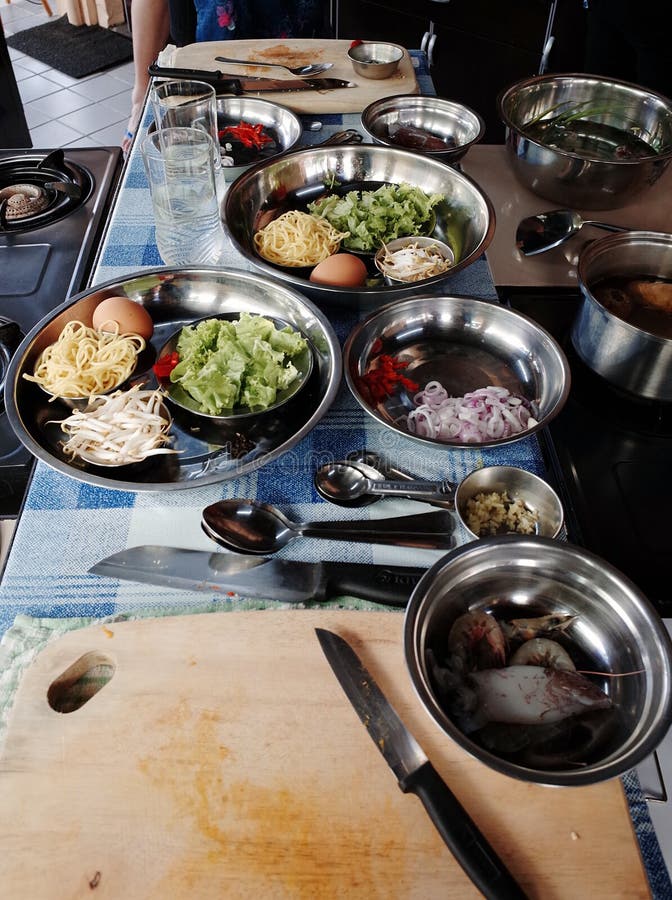 Preparation of Cooking stock image. Image of food, homemade - 50424829