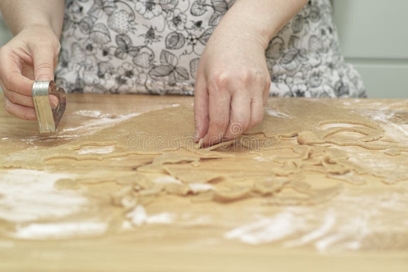 Preparation Delicious Cookie. Stock Photo - Image of honey, biscuit ...