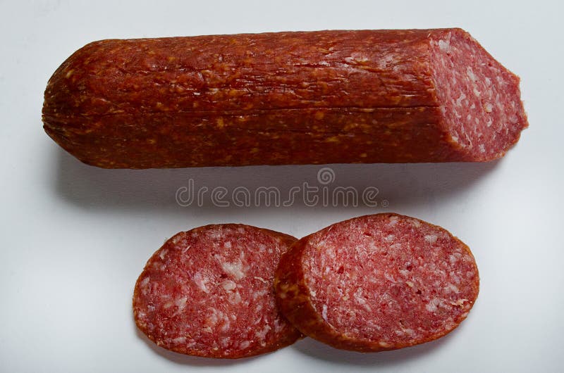 Cold Cuts with Sausage and Bread Stock Image - Image of recipes, bread ...