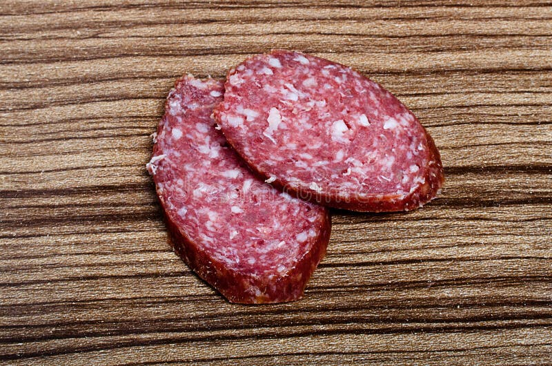 Cold Cuts with Sausage and Bread Stock Image - Image of kitchen ...