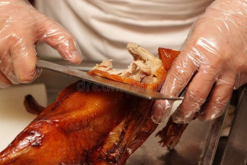 Preparation of duck stock image. Image of dining, cuisine - 13814479