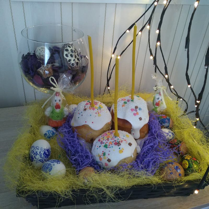 Easter stock photo. Image of plant, dessert, food, christmas - 256610804