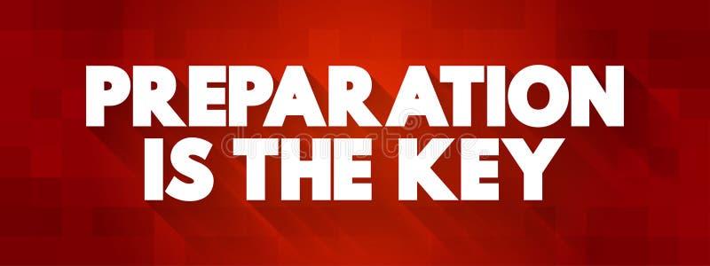 Preparation Key Stock Illustrations – 416 Preparation Key Stock ...