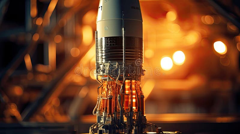 Preparation Light Bulb Rocket Stock Illustration - Illustration of ...