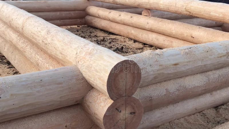 Preparation of Logs for the Assembly of Structure. Materials for a ...