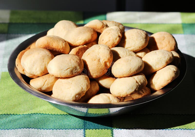 Preparation of Tasty Homemade Shortbread on Sheet Stock Image - Image ...