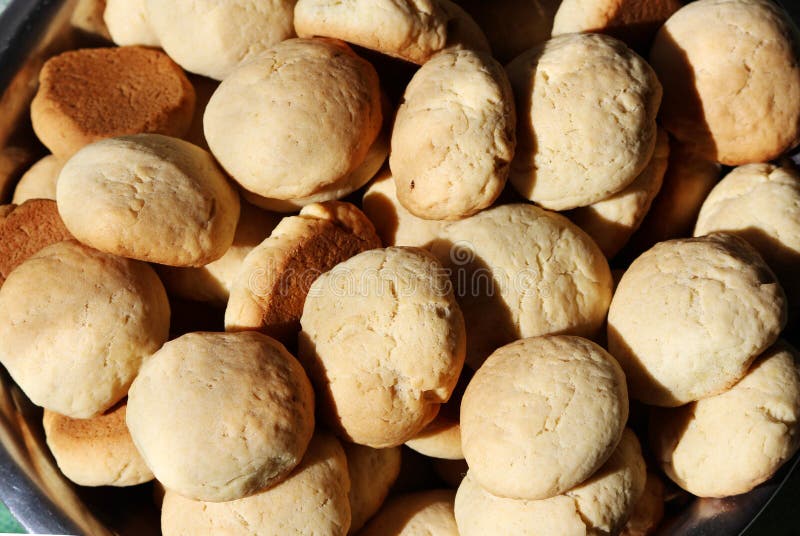 Preparation of Tasty Homemade Shortbread on Sheet Stock Photo - Image ...