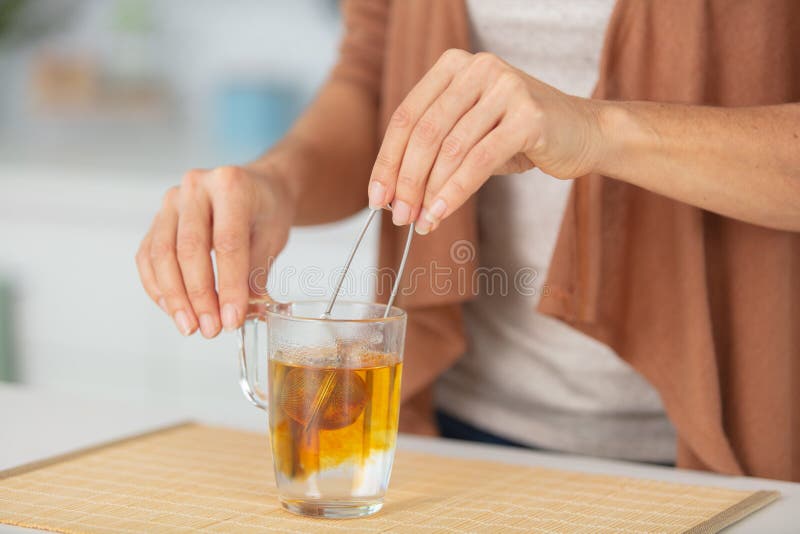 Preparation tea ceremony stock image. Image of sweet - 265339561