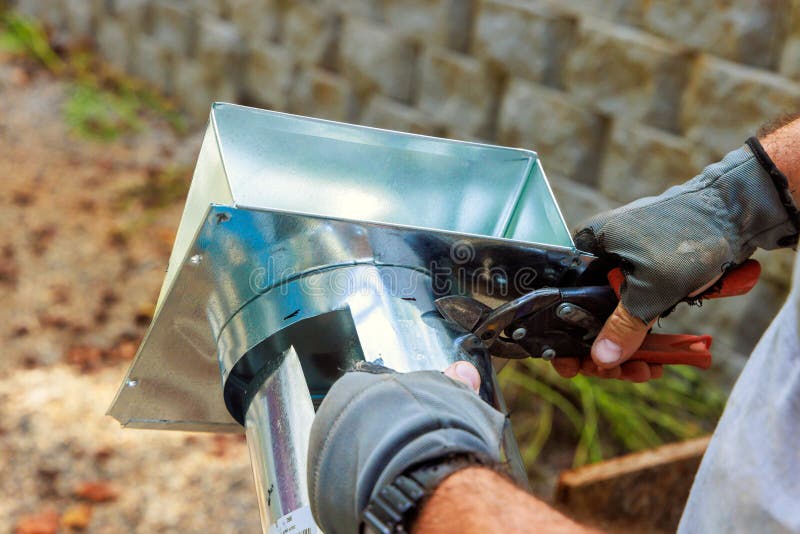 Preparation To Install an External Extractor Wall Ventilation System in ...