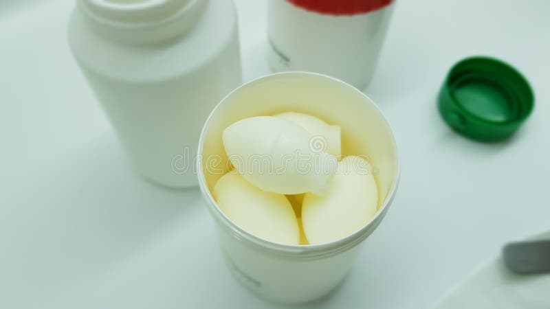 Preparation of Vaginal Ovules Stock Photo - Image of medical, mycosis ...