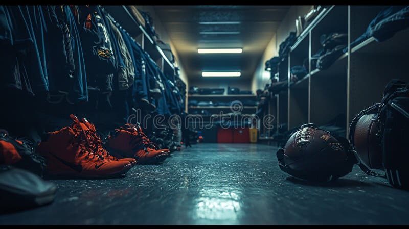 Prepare for Game Day the Essential Locker Room Setup with Gear and ...
