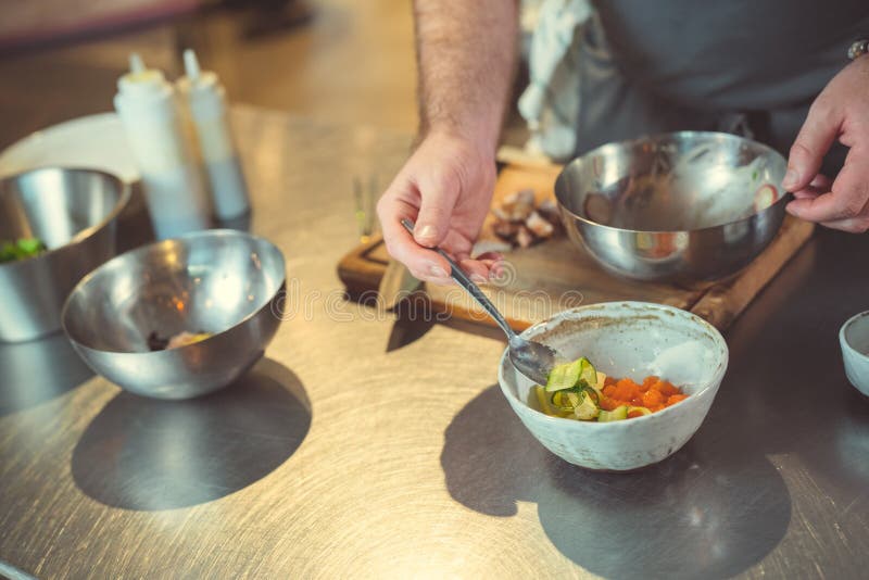 Prepare in the kitchen stock image. Image of closeup - 106097905