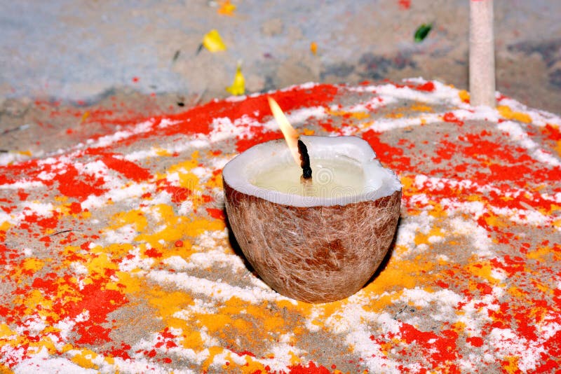 Wedding Ritual in India stock image. Image of mandap - 118620711