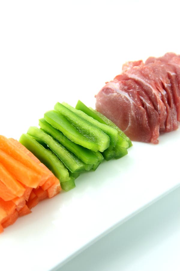 Prepare Raw Material for Cooking Stock Image - Image of freshness ...