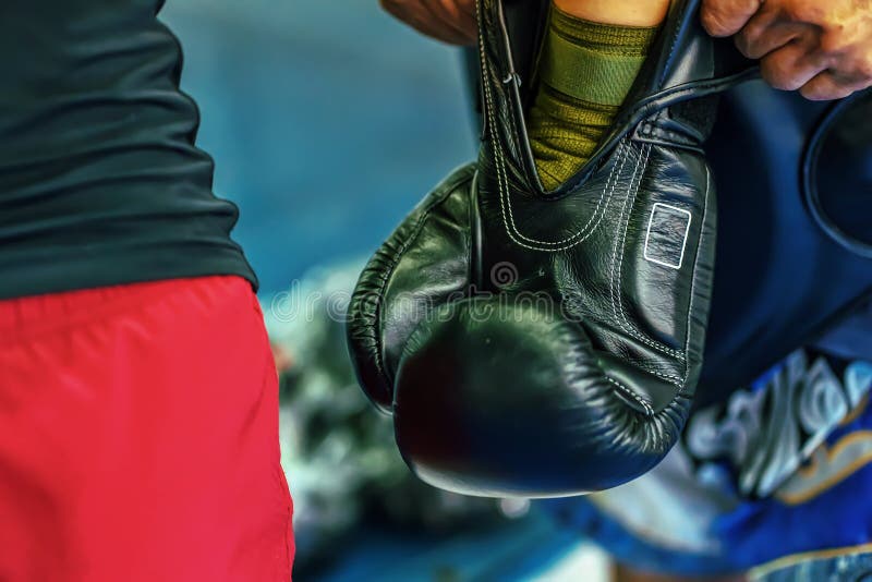 Prepare for training stock photo. Image of person, action - 220012016