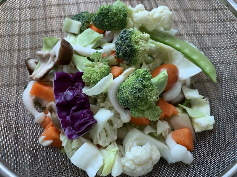 Prepare Vegetable for Cooking Stock Photo - Image of organic ...